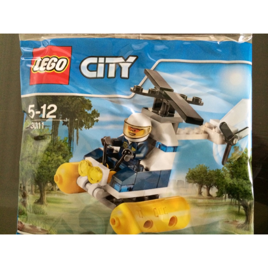 Brand New Lego City Swamp Police Helicopter polybag 30311 (free ...