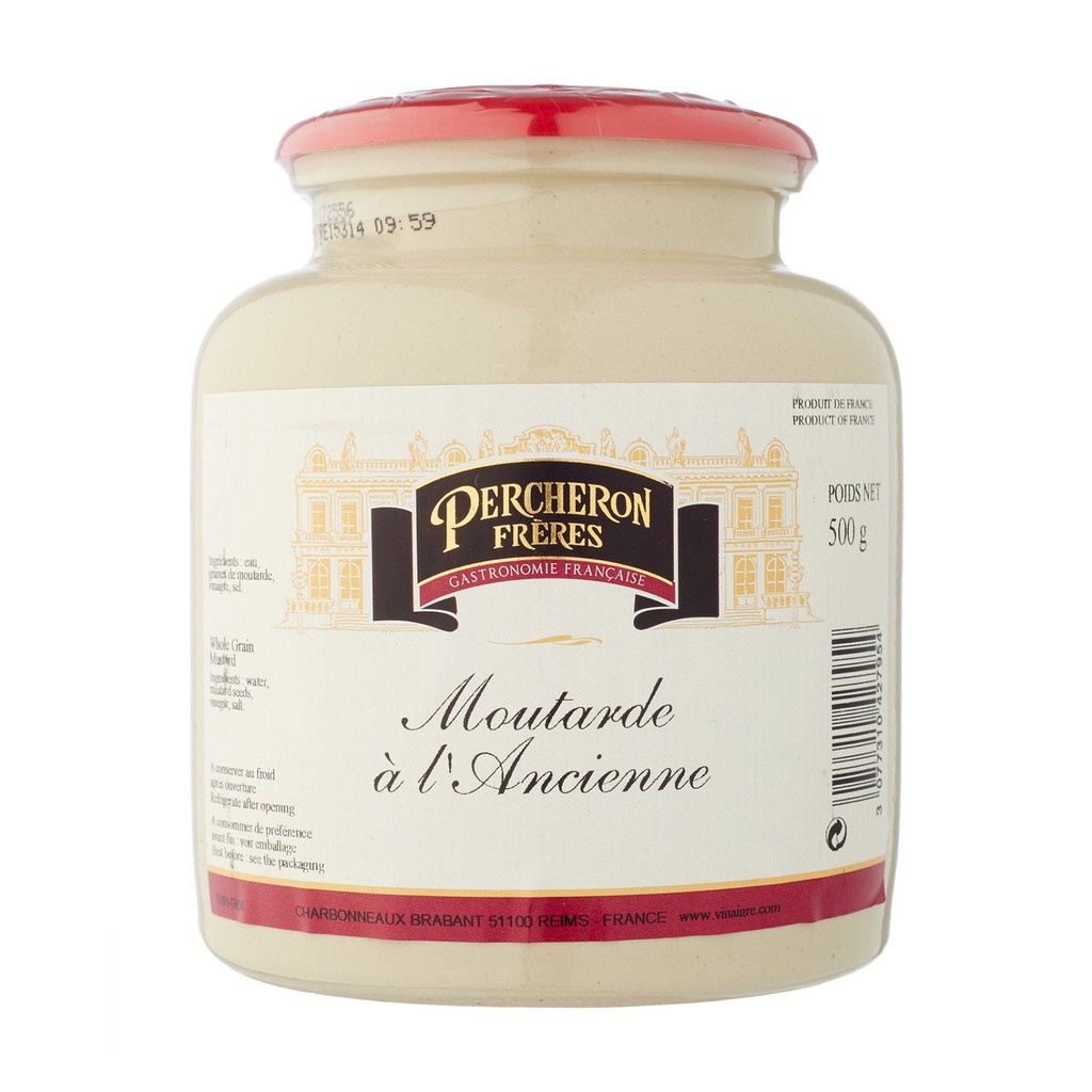 Percheron Freres Whole Grain Mustard (Pommery Style) - Euraco [Spain ...