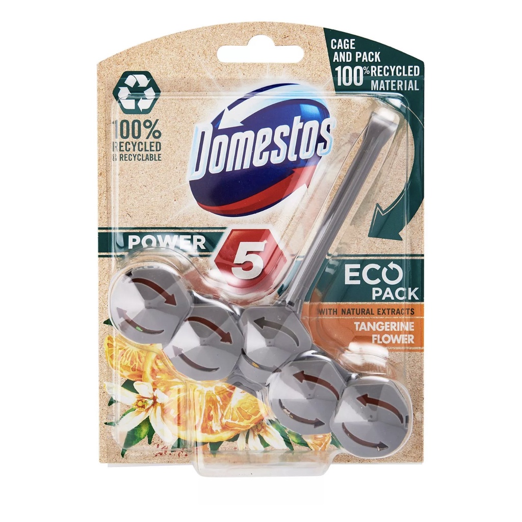 Domestos Power 5 Toilet Rim Block 1x55g | Shopee Singapore
