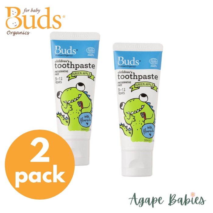 [Bundle Of 2] Buds Oral Care Organics Children's Toothpaste With ...
