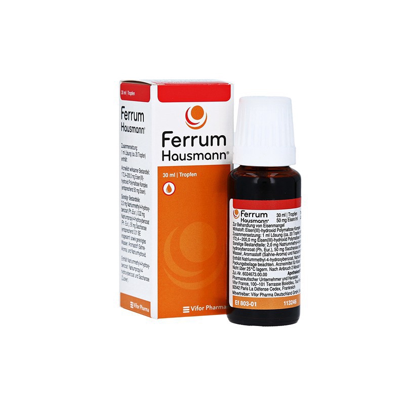 Ferrum Hausmann Oral Drops 30ml | Shopee Singapore