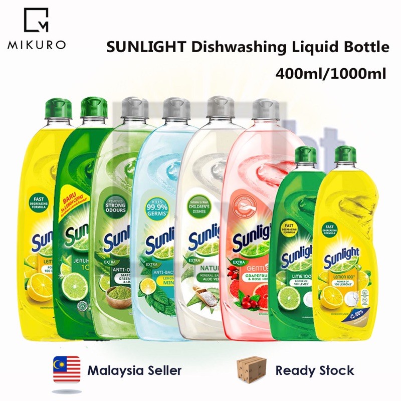 sunlight 400ml/1L(lime & lemon) | Shopee Singapore