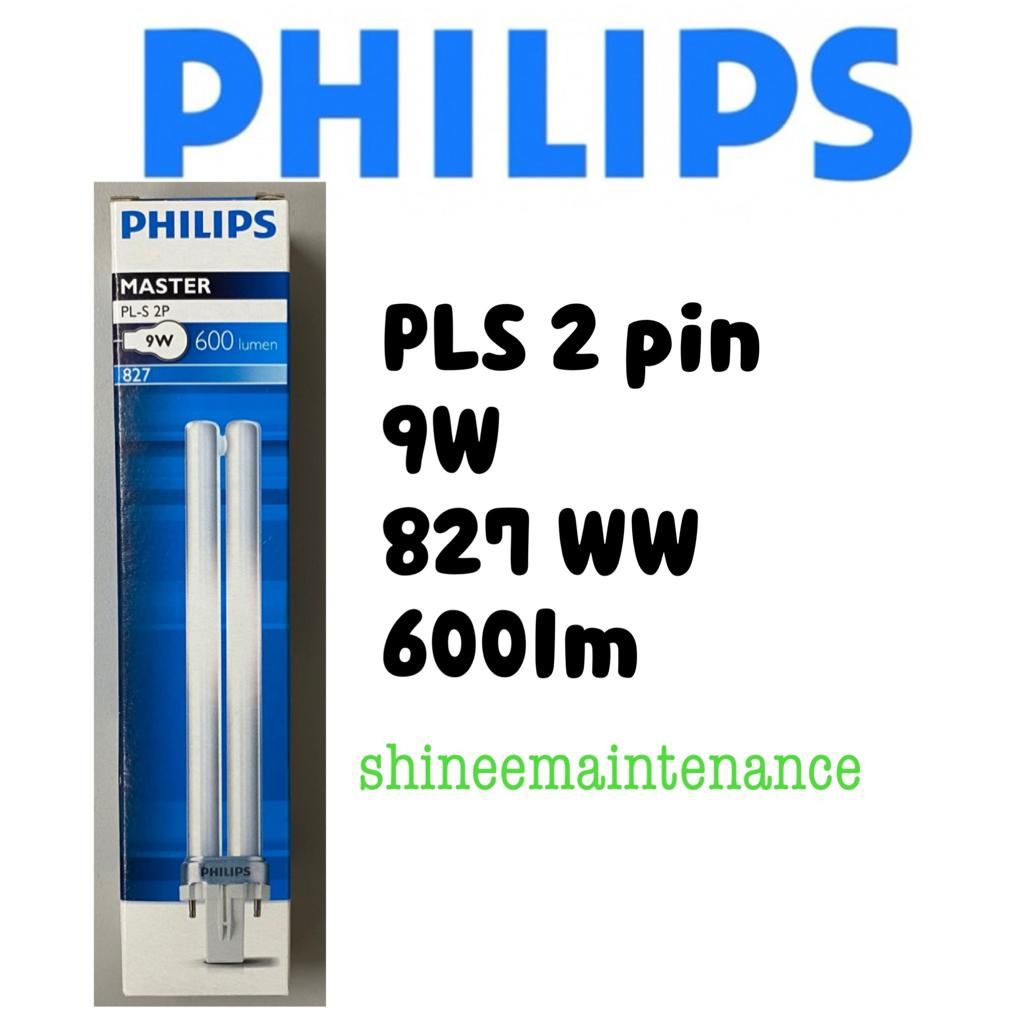 [4pc bundle!] Philips Master PLS 9W 827 Warm White / 865 Daylight 2 pin | Shopee Singapore