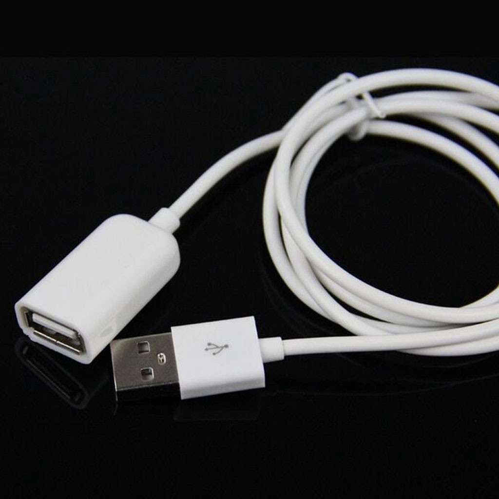 USB 2.0 Male to Female Extension Data 50cm 1M Extender Charge Extra ...