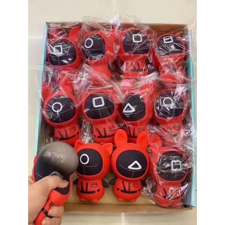 Kids Toys Squishy Squid Game Squeeze Anti Stress Rubber Viral Character ...