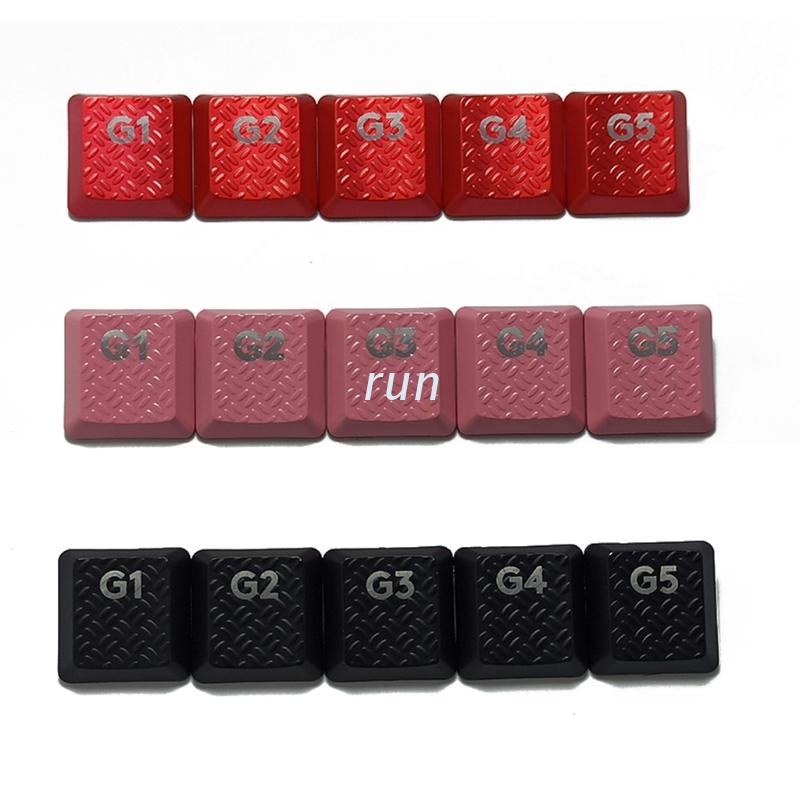 run Textured G1-G5 Key Cap for Logitech- G813 / G815 / G913 / G915 RGB ...