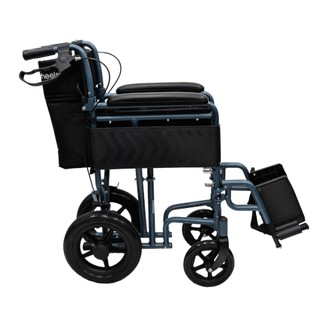 HAPPYWHEELS LIGHTWEIGHT WHEELCHAIR PUSHCHAIR FOR ELDERLY/SENIORS ...