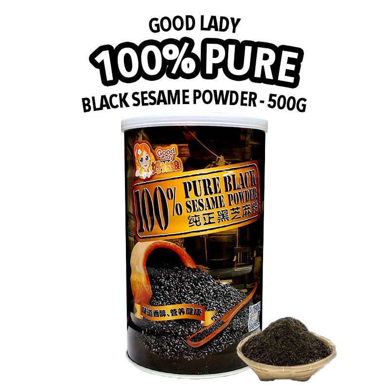 Good Lady 100percent Pure Black Sesame Powder - 500g | Shopee Singapore