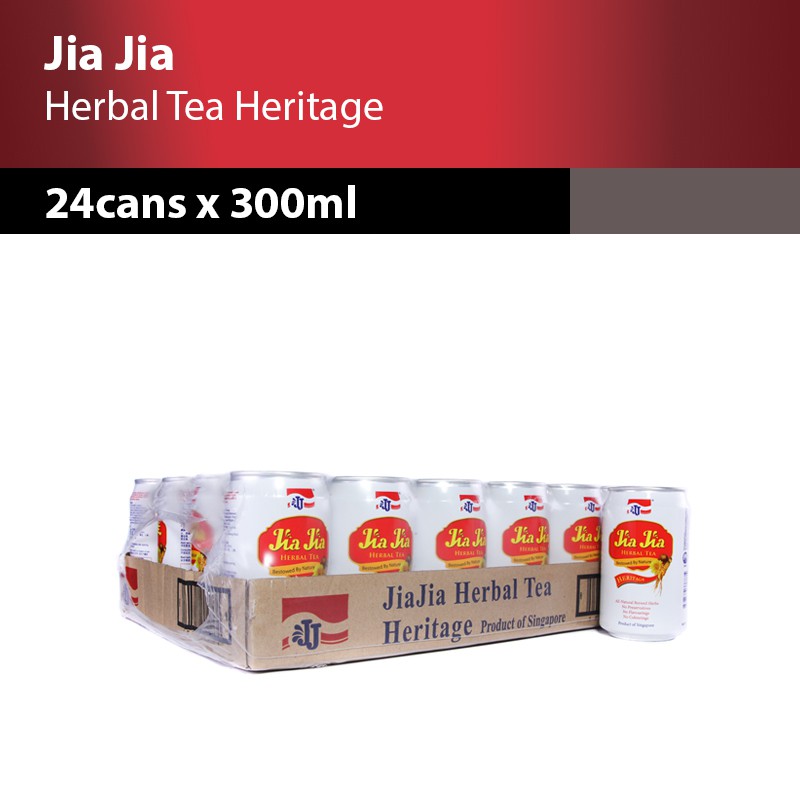 Jia Jia Herbal Tea Heritage 24 x 300ml | Shopee Singapore