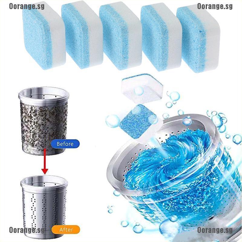 AG 1/5Pcs Kitchen Washer Sink Cleaning Tablets Easy Washing Machine ...