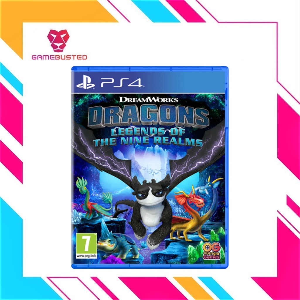 PS4 DreamWorks Dragons: Legends of the Nine Realms (R2/Eng/Chinese ...