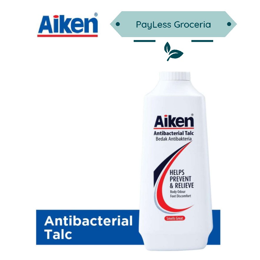 Aiken Medicated Talcum Powder 500g | Shopee Singapore