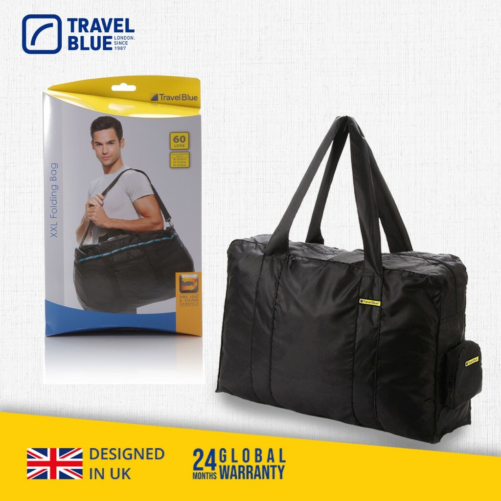 Travel Blue Folding Duffle Bag 16 Litre - TB-051 | Shopee Singapore