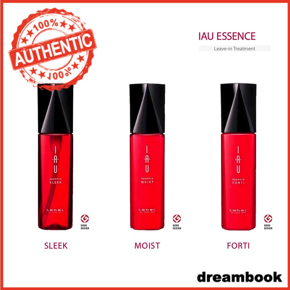 LEBEL IAU Essence Hair Treatment 100ml (Sleek / Moist / Forti types ...