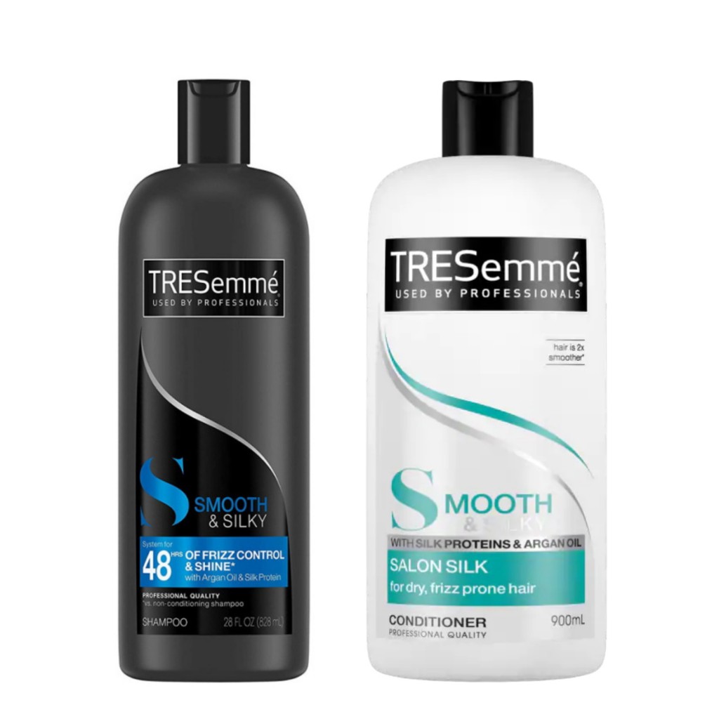 Bundle Tresemme Silky Smooth Shampoo 828ml Conditioner 900ml