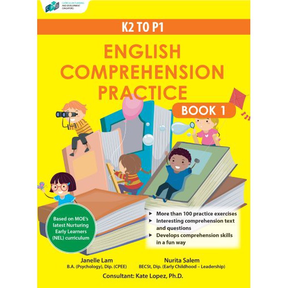 K2 to P1 English Comprehension Practice Book 1/Singapore Syllabus ...