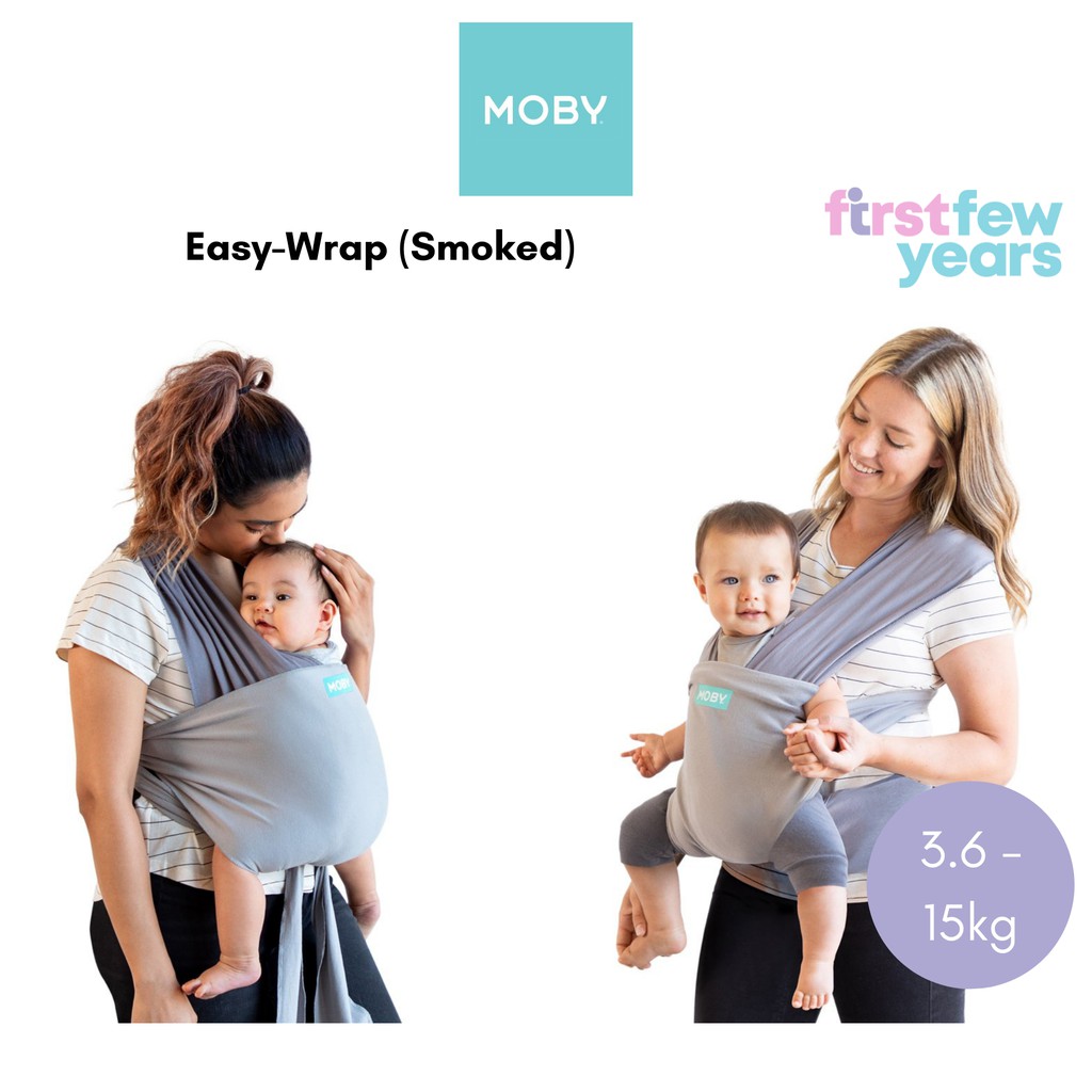 Moby Wrap Easy-Wrap Baby Carrier (4 Colours) | Shopee Singapore
