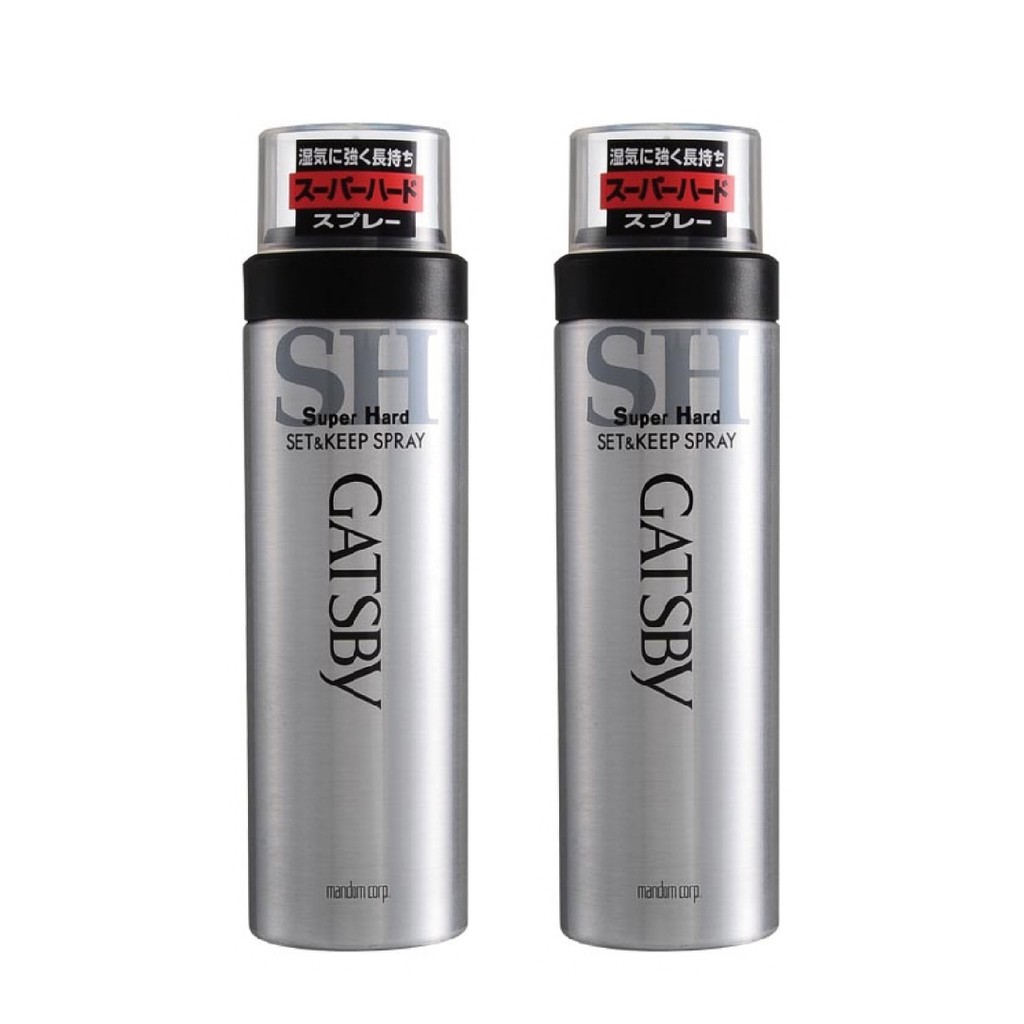 (BUNDLE OF 2) GATSBY SET & KEEP (SH) SPRAY 180G - BEAUTY LANGUAGE ...