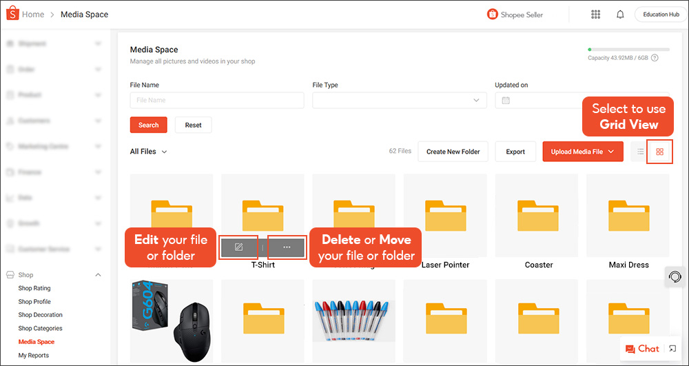 Media Space | Shopee SG Seller Education Hub