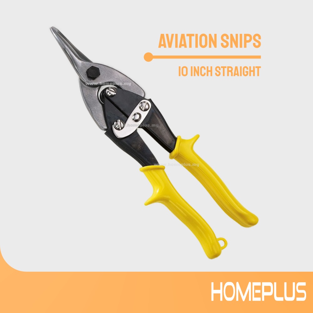 10inch Aviation Tin Snip Straight Snipper Cutting Metal Sheet Scissor ...