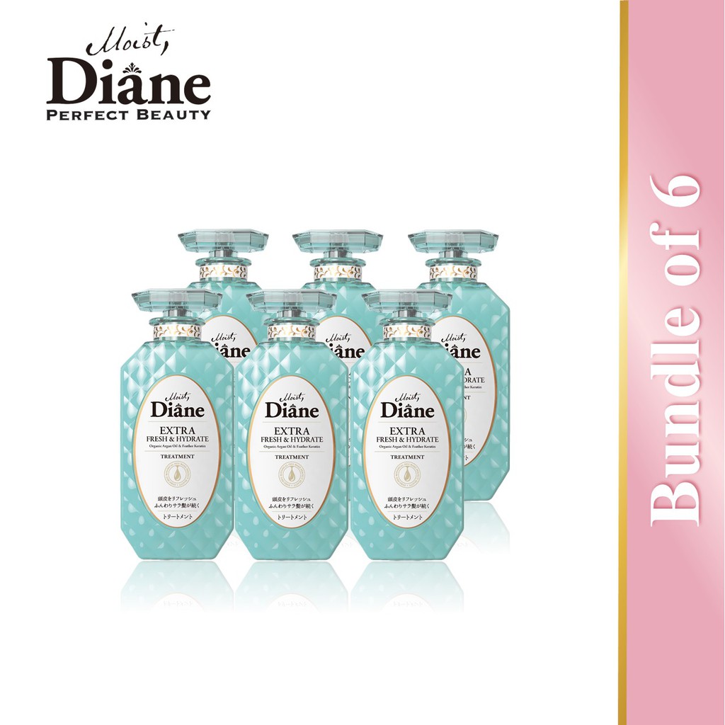 [Bundle of 6 x 450ml] Moist Diane Perfect Beauty Treatments | Shopee ...