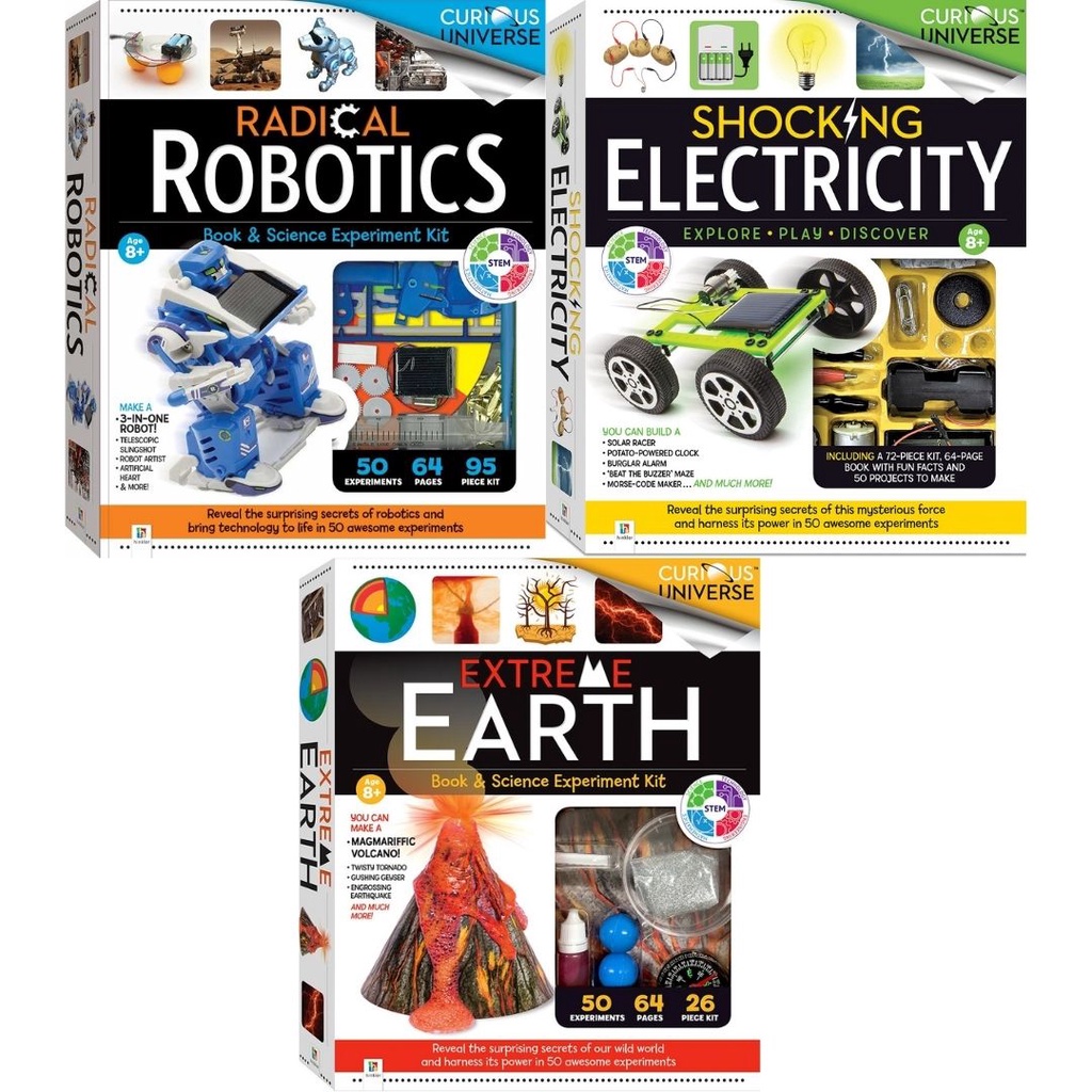 Curious Universe Science: Radical Robotics/Shocking Electricity/Extreme ...