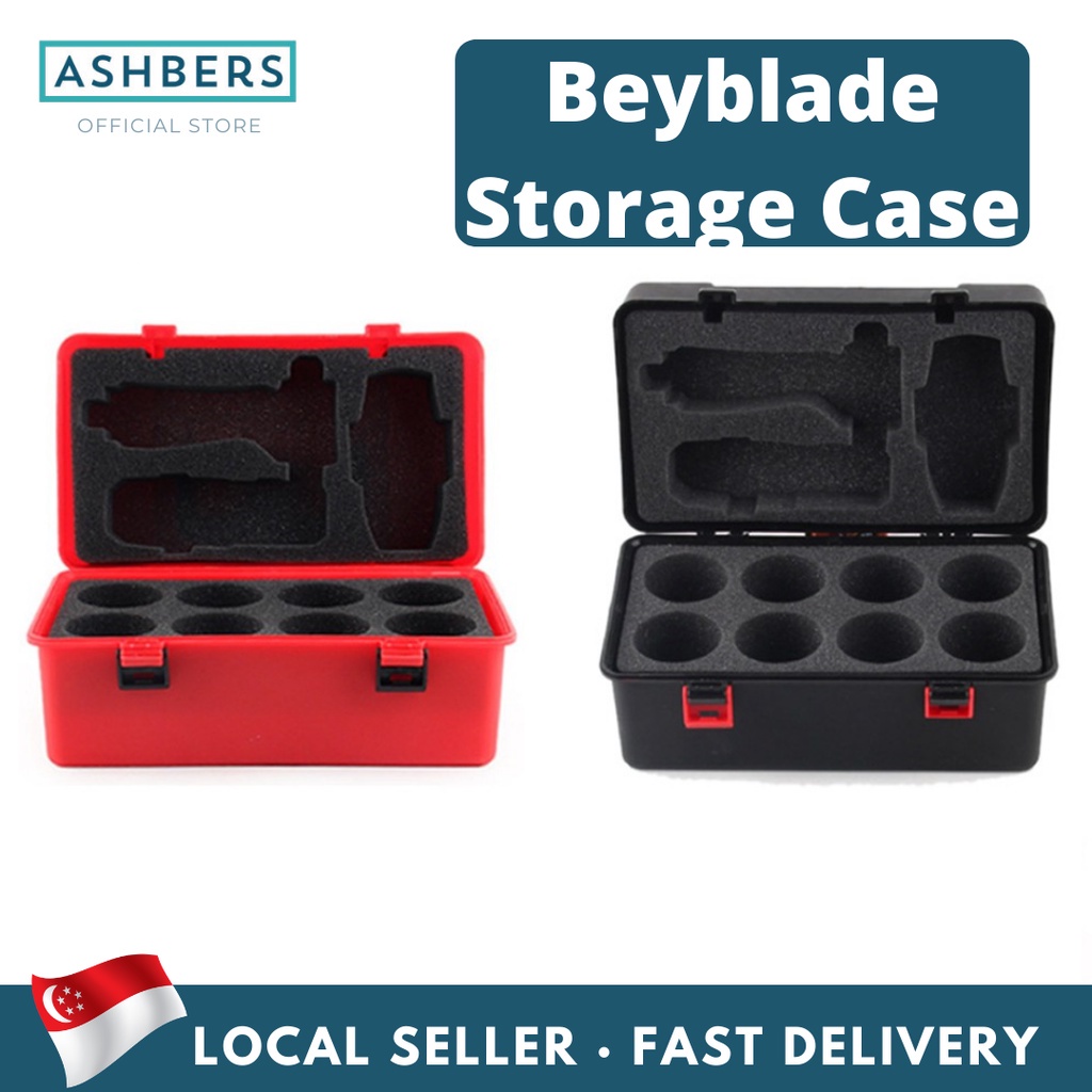 Beyblade Box, Portable Storage Case With Foam Inserts for Beyblades ...