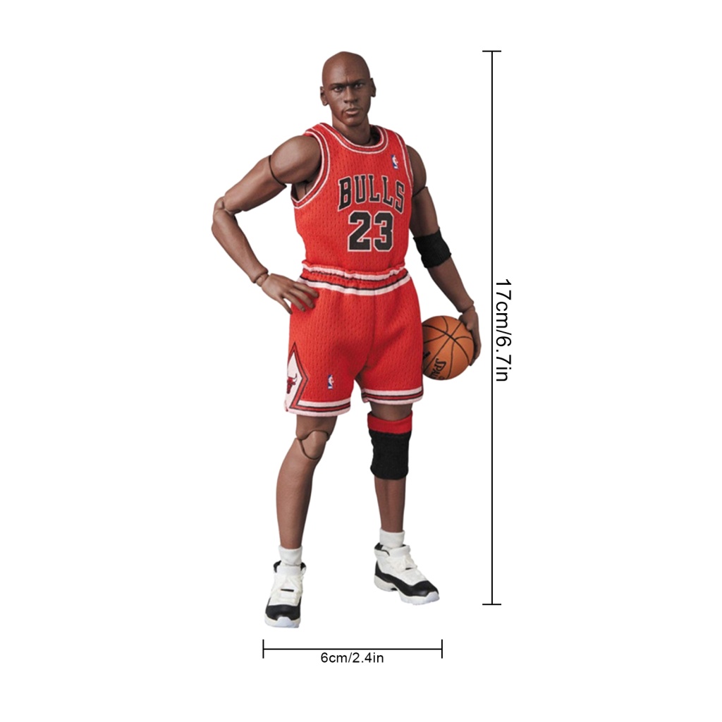 Nbas Super Star Michael Jordans 1/12 Scale Action Figure No.23 Mj ...