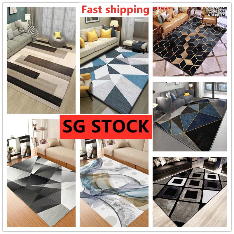 SG Stock* Carpet /120cm-300cm Nordic Modern Carpet/carpet rugs ...