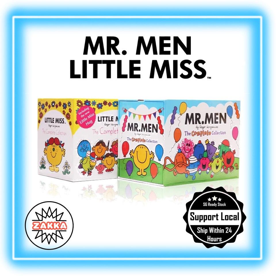 [Ready Stock] Mr Men and Little Miss Complete Box Set Collection (50/37 ...