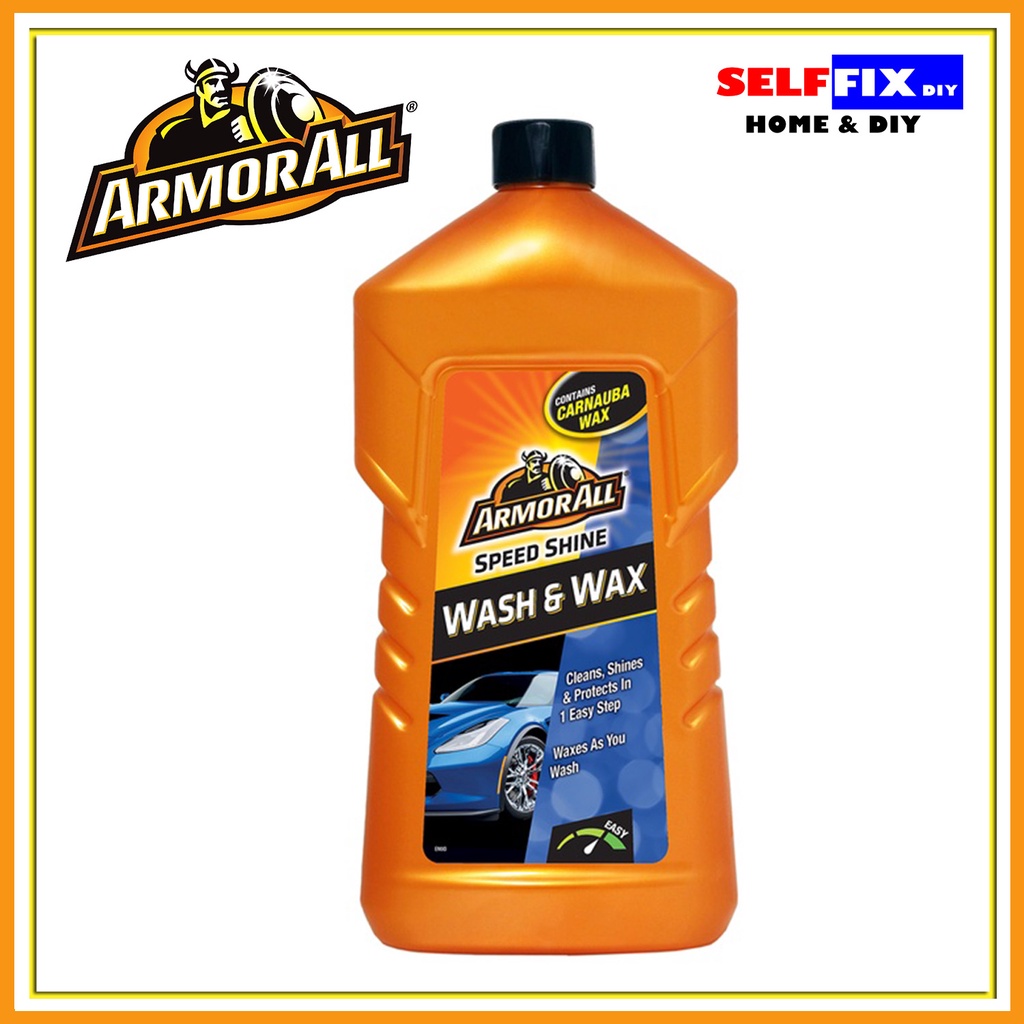 Armor All Speed Shine Wash and Wax 1L | Shopee Singapore