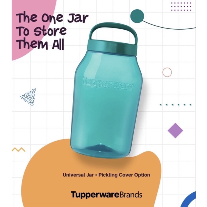 Tupperware Universal Jar 3L | Shopee Singapore