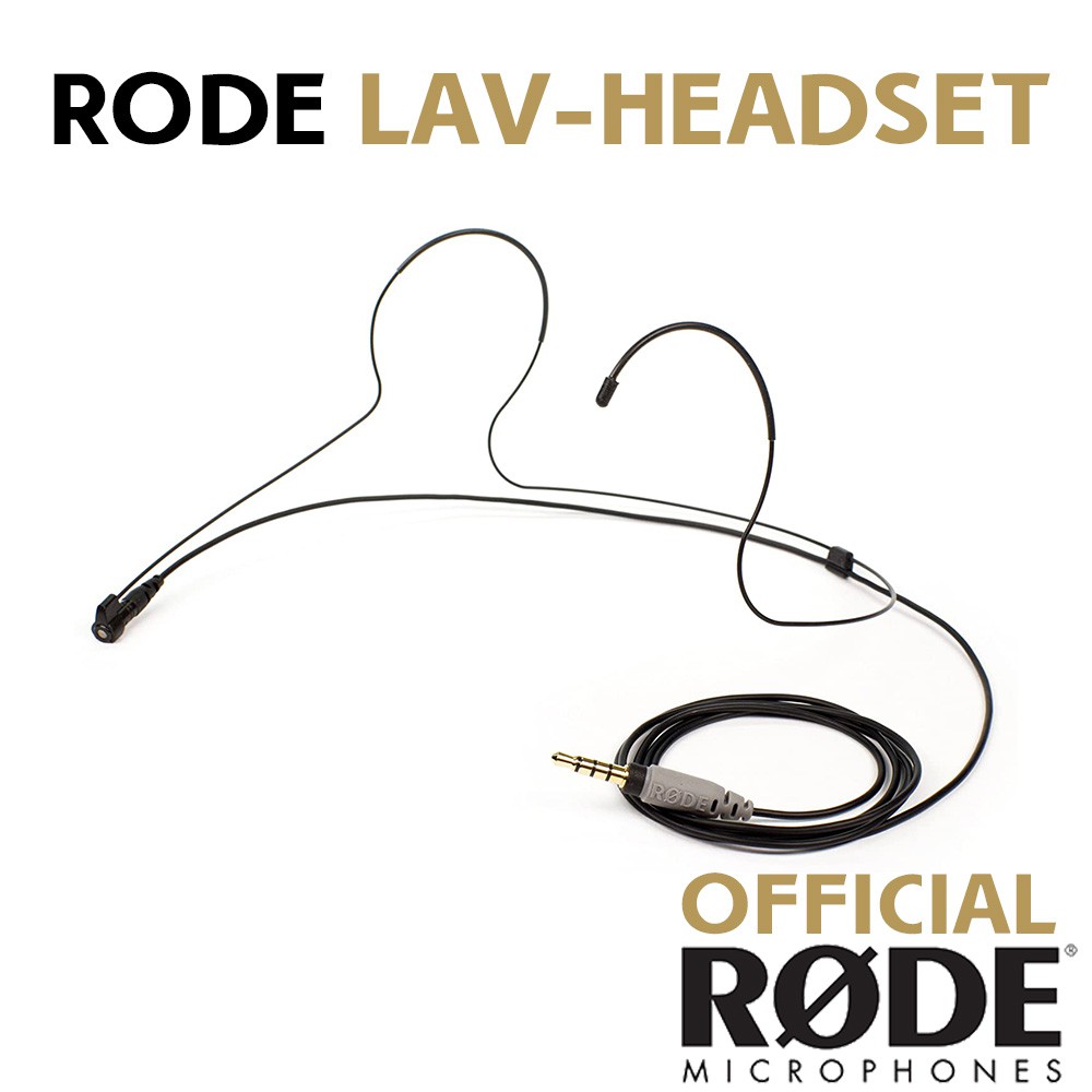 Rode Lav-Headset Headset mount for Lavalier Microphones Adult Size ...