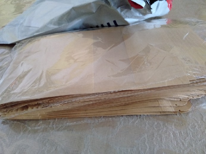 50pcs Brown Kraft Paper Zipper Bag / Zip Lock Bag / Zip Bag / Packaging ...