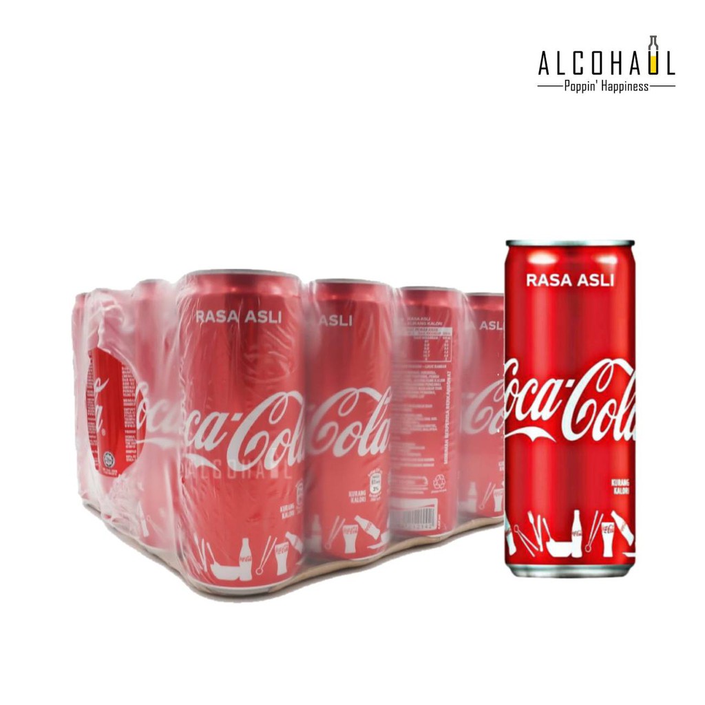 Coca Cola - CASE 24 X 330ml | Rasa Asli | Shopee Singapore