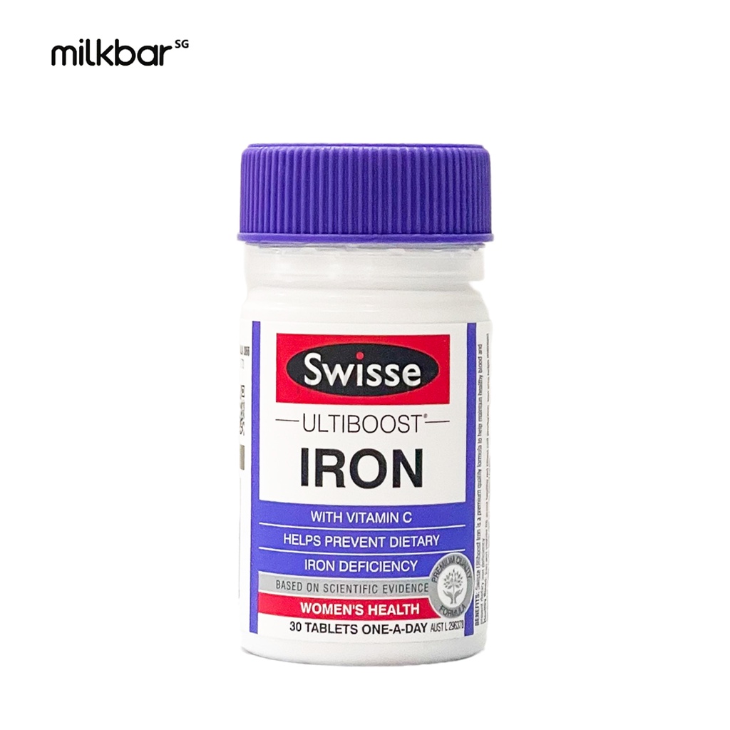 Swisse Iron with Vitamin C 30 tabs | Shopee Singapore