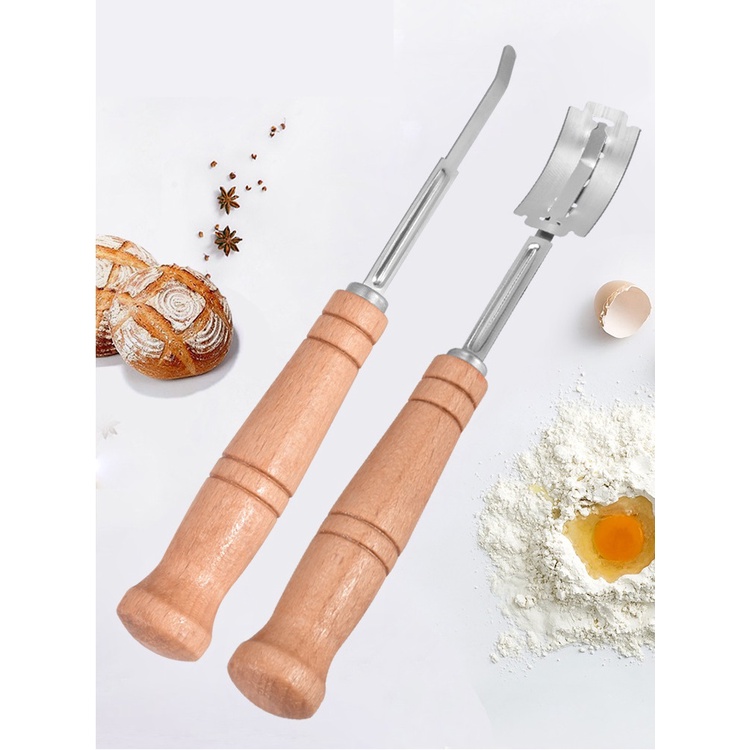 KA115 Premium Hand Crafted Bread Lame for Dough Scoring Baguette ...