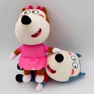25cm Wolfoo Family Plush Toy Wolfo English Animation Lucy Doll Boy ...
