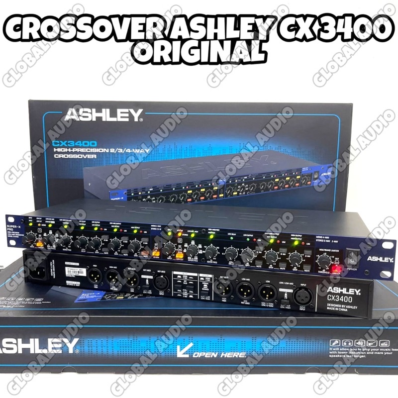 Crossover Ashley CX 3400 Original With Limetera Super X-pro Cx3400 Good ...