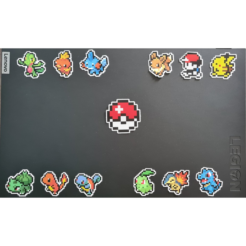 Pokemon 8-bit Pixel Art Stickers [Series 1] | Shopee Singapore