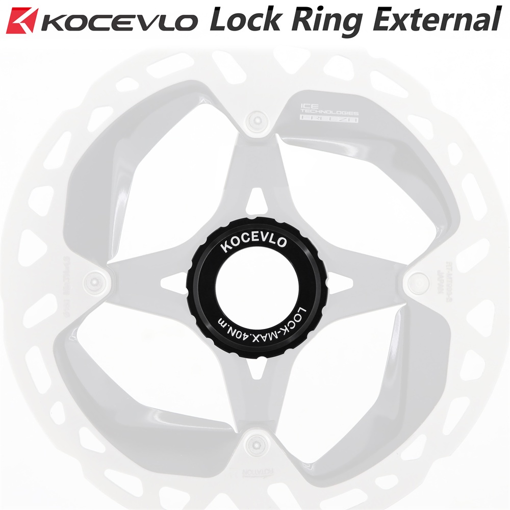 KOCEVLO Center Lock Disc Brake Hub Rotor Lockring For 9mm 12mm15mm Axle ...