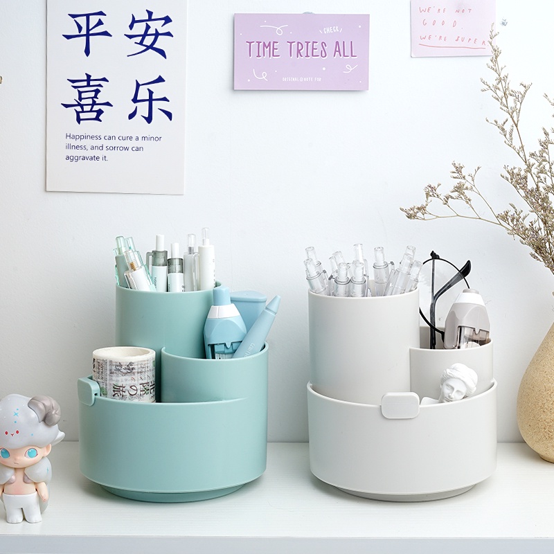 360° Rotating Pen Holder, Pen Container Rotatable Pen Holder ...