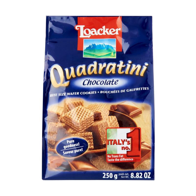 Loacker Quadratini Chocolate 250g (Halal) | Shopee Singapore