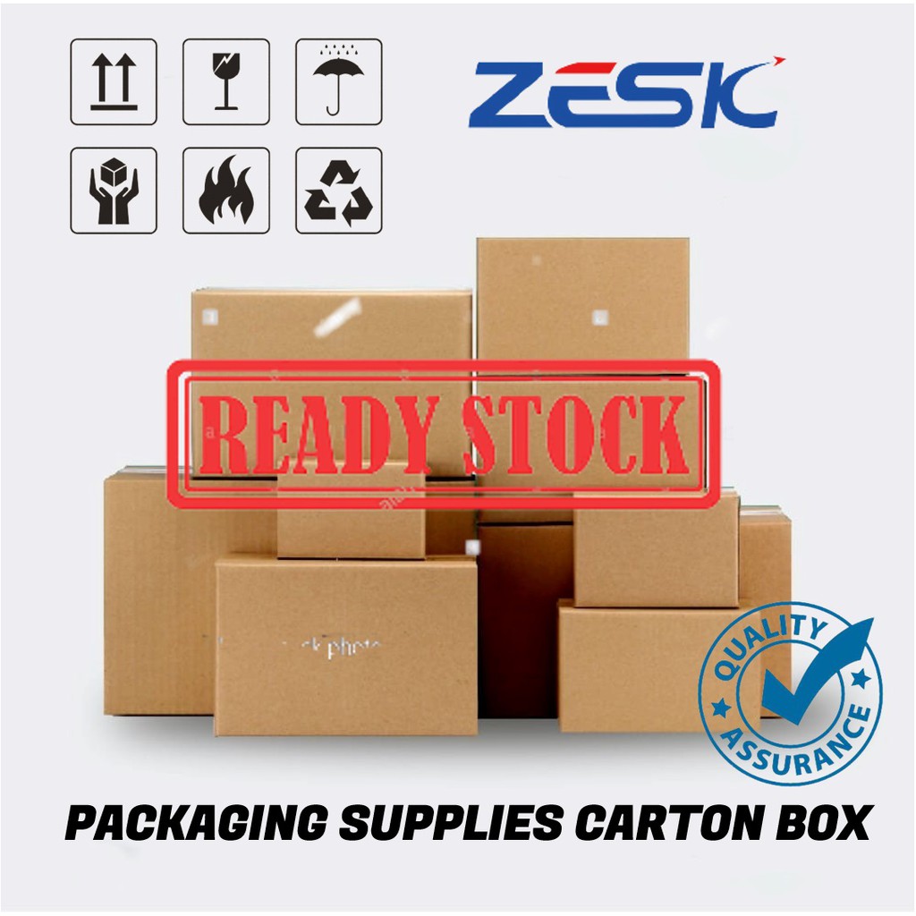 🔥Ready Stock🔥🛍️Single/Double Wall New Carton Box 12 size | Moving Box ...