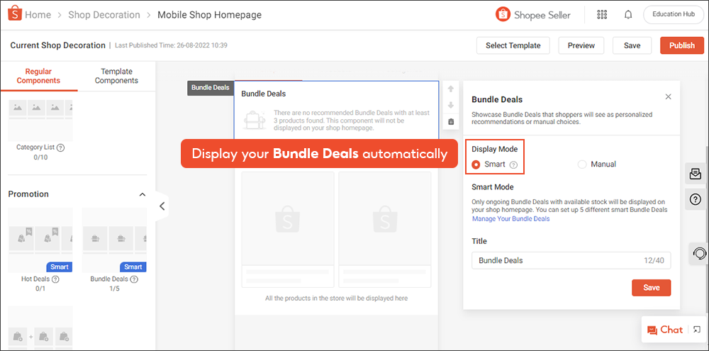 Adding Decoration Components | PH Seller Education [Shopee]