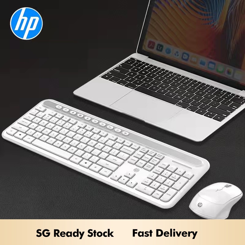 [SG Stock]HP CS500 Wireless Keyboard & Mouse Set Ergonomic Design Ultra ...