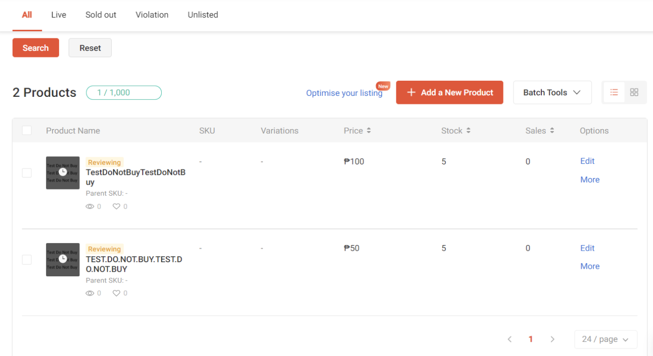 How to publish or delist my listings? | Shopee PH Seller Education Hub