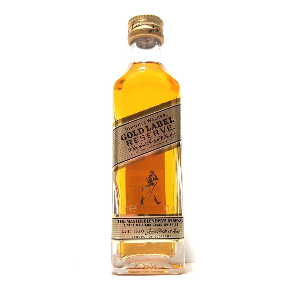 Johnnie Walker Gold Label Whisky 50ml 5cl Miniature | Shopee Singapore