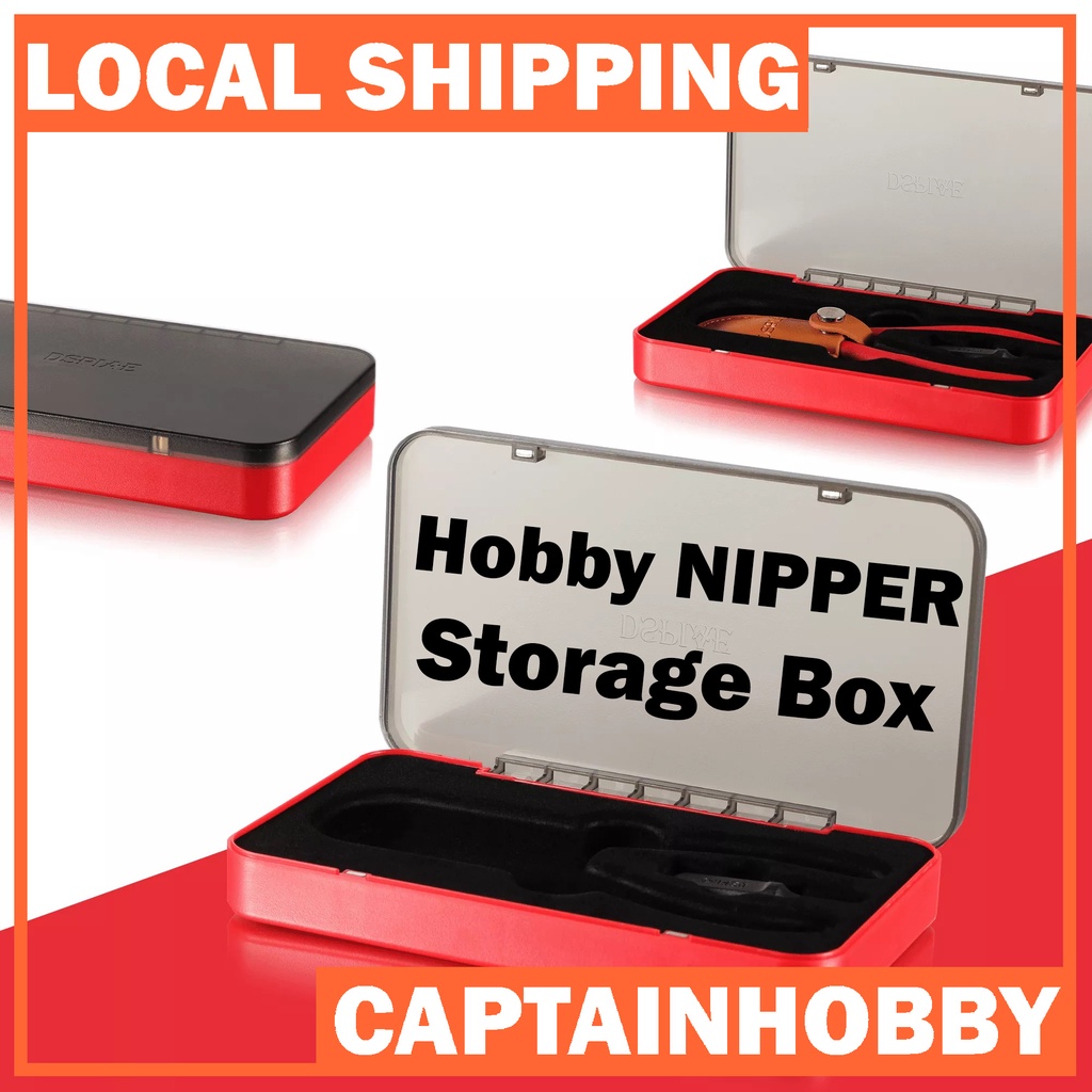 DSPIAE Nipper Storage Case/ Side Cutter Box for Tamiya DSPIAE Godhand ...