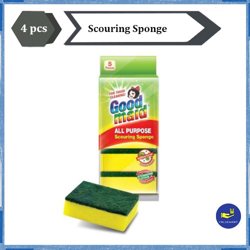 Goodmaid All Purpose Scouring Sponge 2pcs valuemart.os | Shopee Singapore